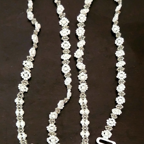 Strappy's | Intimates & Sleepwear | Flower Shaped Beaded Decorative Bra ...